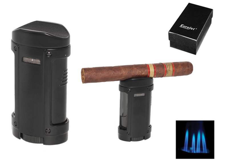 EUROJET 4 Jet flame Table Lighter - ACCESSORIES - Lighters - Cigar Lighters