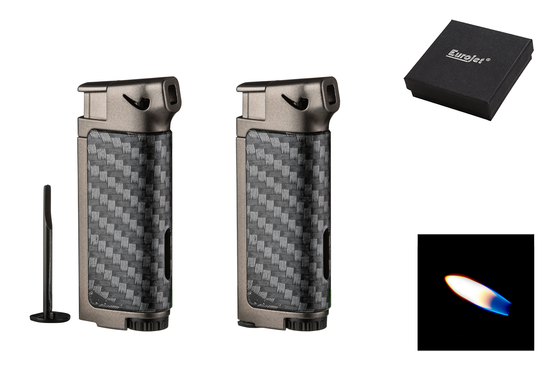 EUROJET Lighter Pipe A257082 - Carbon finish - ACCESSORIES - Lighters ...