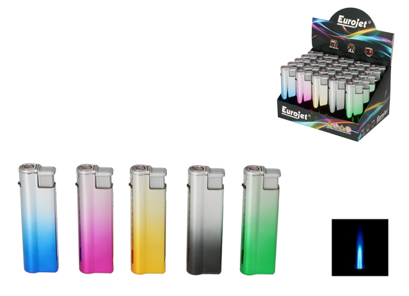 Lighters 1 Jet x 5 Colors x 25 - ACCESSORIES - Lighters - Cigar Lighters