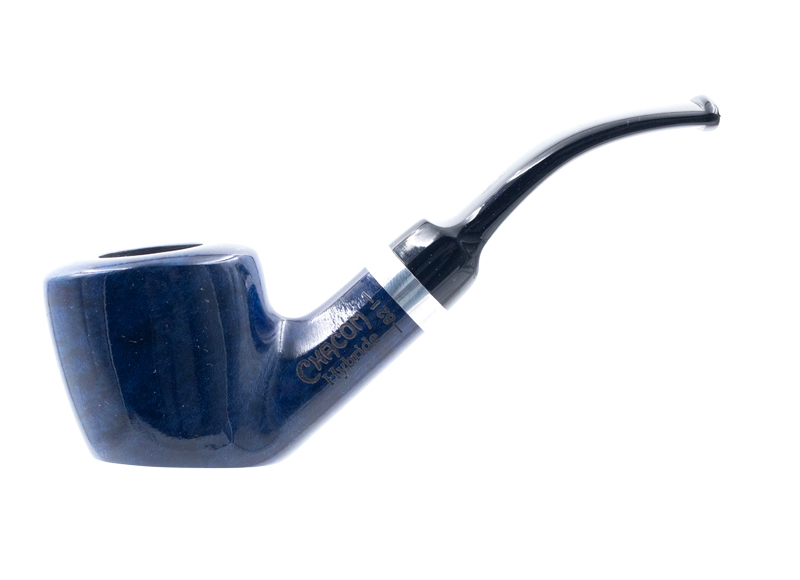 CHACOM Hybride Smooth Blue Pipe No.821 – Compact bent sitter, between ...