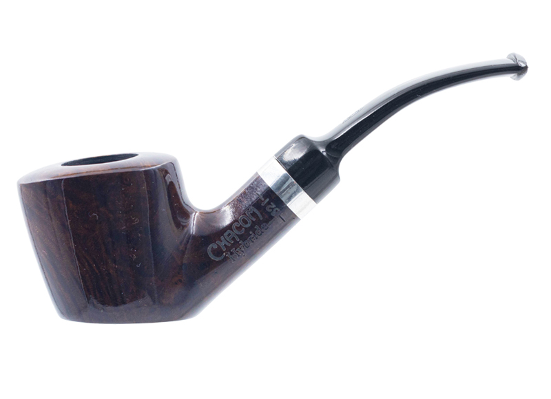 CHACOM Hybride Smooth Blue Pipe No.821 – Compact bent sitter, between ...