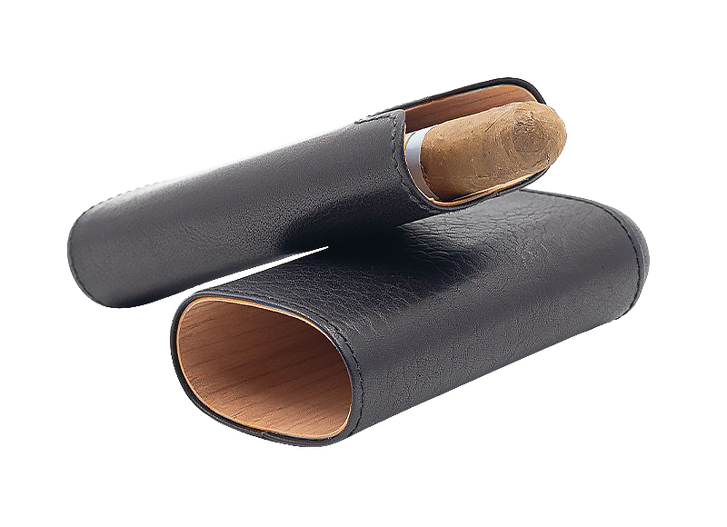 Hard cigar case Cig-R CC1414 NOIR - ACCESSORIES - Cigar accessories ...