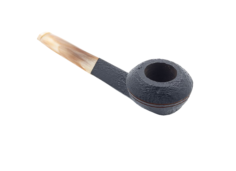 ROPP Vintage Sandblasted Briar 420 Tobacco Pipe – Straight Bulldog wood ...